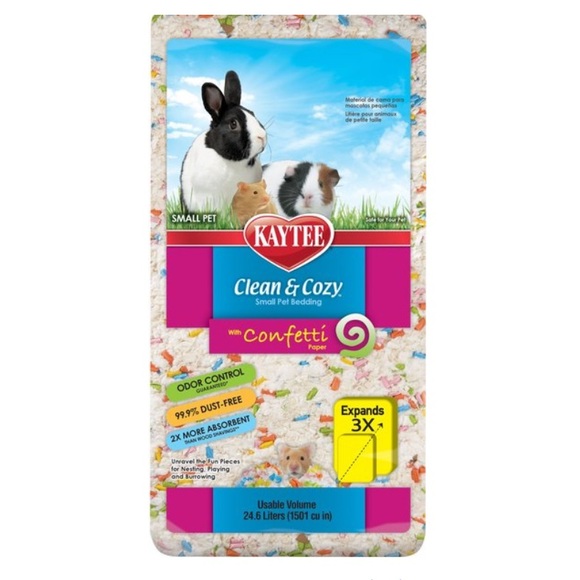 Kaytee | Small Pets | Kaytee Clean Cozy Pet Bedding With Confetti For ...